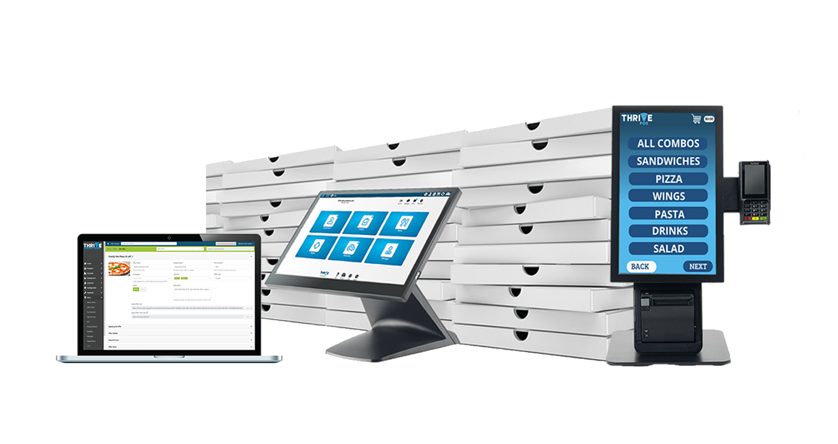 Thrive POS | Point of Sale for Pizza and Delivery